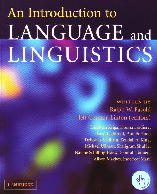 An Introduction to Language and Linguistics_百度百科