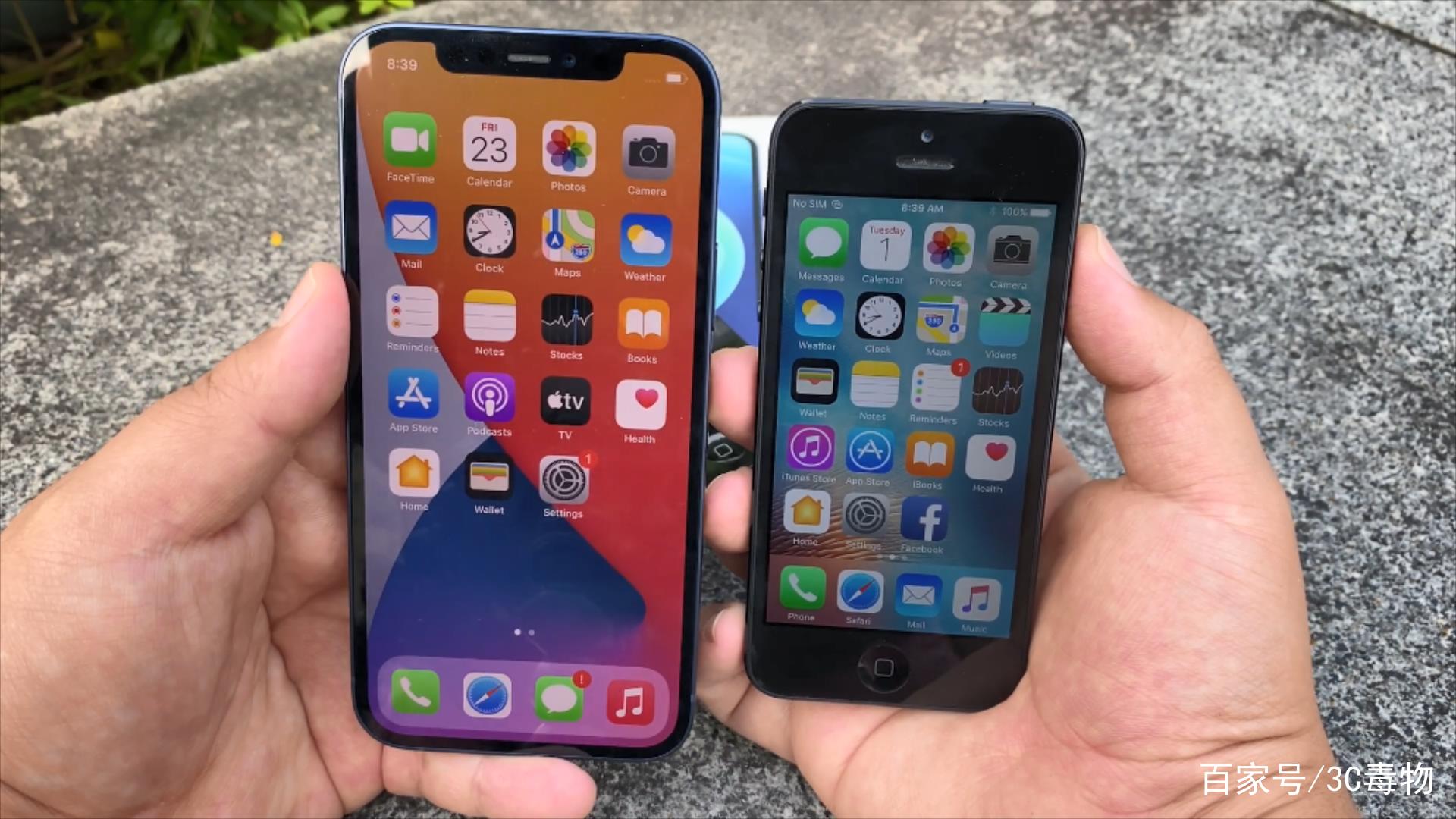 iPhone12和iPhone4真机深度对比：都是扁平化外框，谁才是经典_百科TA说