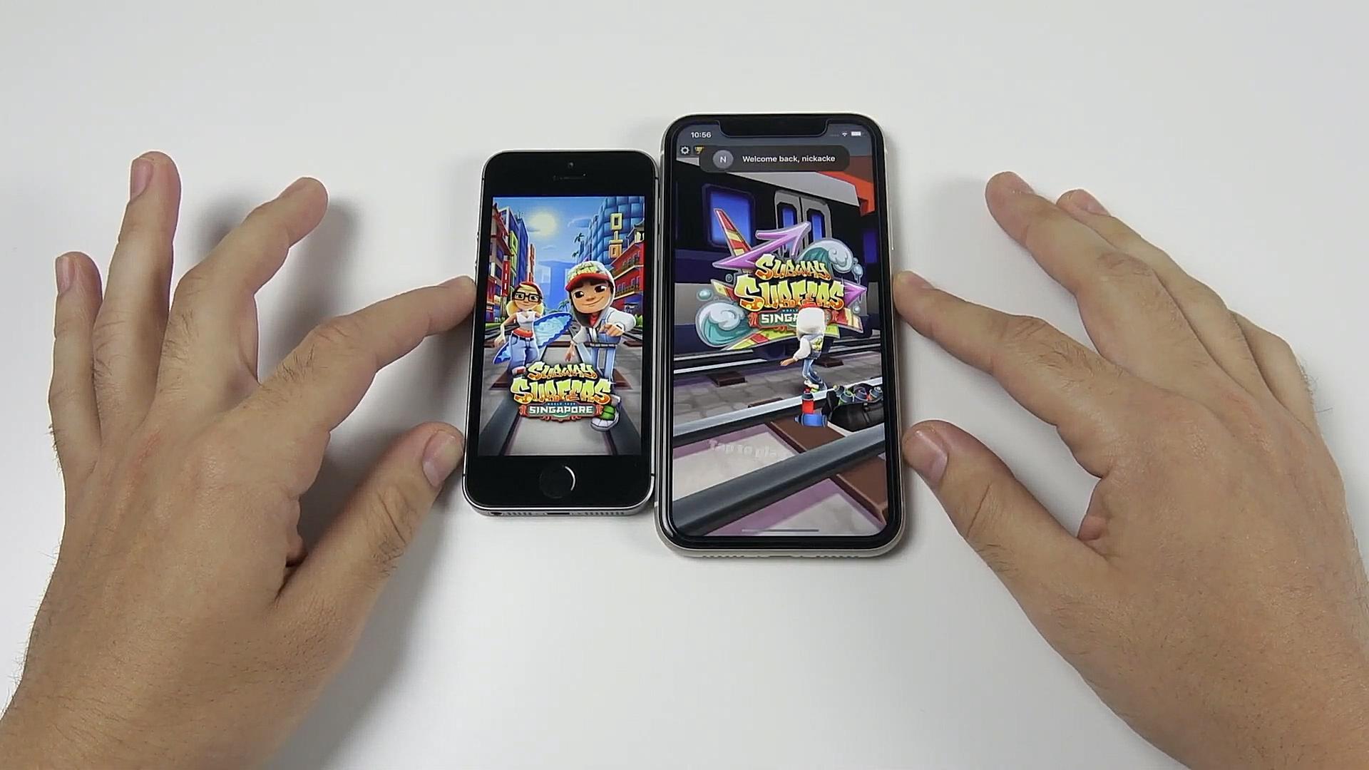 老外用iPhoneSE挑战iPhone11：A9与A13处理器的差距多大_百科TA说