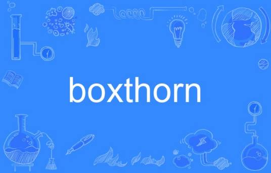 boxthorn_百度百科