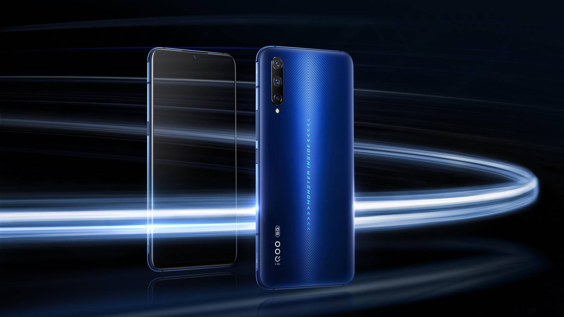 iQOO Pro 5G版新配色开售，幻影蓝颜值极高，还买啥新iPhone啊！_百科TA说