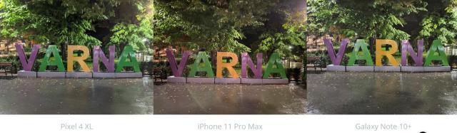 3大旗舰机夜拍对决：iPhone11Pro排第二，力压三星Note10+_百科TA说