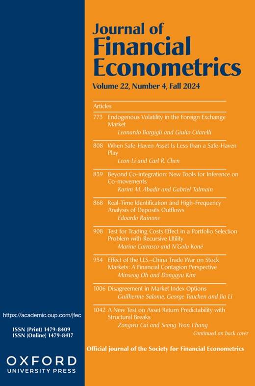 Journal of Financial Econometrics_百度百科