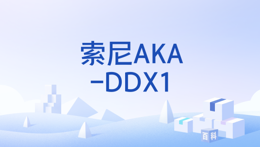 索尼AKA-DDX1_百度百科
