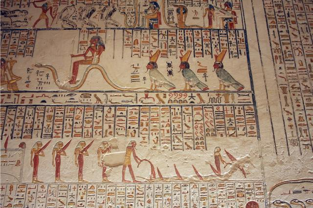 古埃及壁画：古埃及人的用信仰与品格_百科TA说