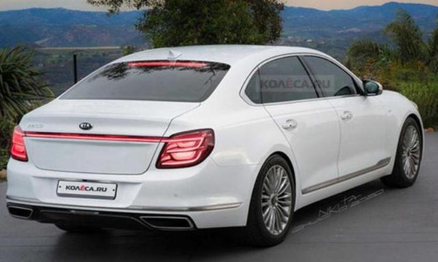 新款起亚K900渲染图曝光 新车将配备四驱系统_百科TA说