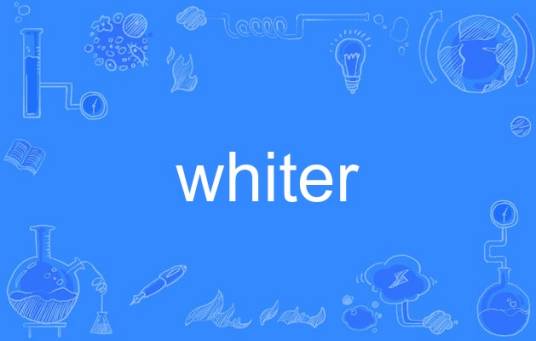 whiter_百度百科