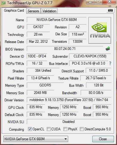 nVIDIA GeForce GTX 660M_百度百科