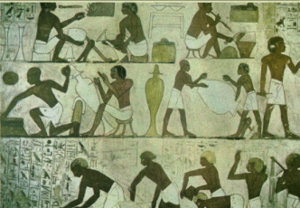 古埃及壁画的奇与美_百科TA说