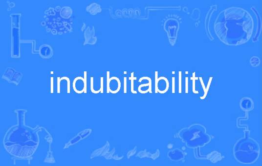 indubitability_百度百科