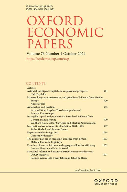 Oxford Economic Papers_百度百科