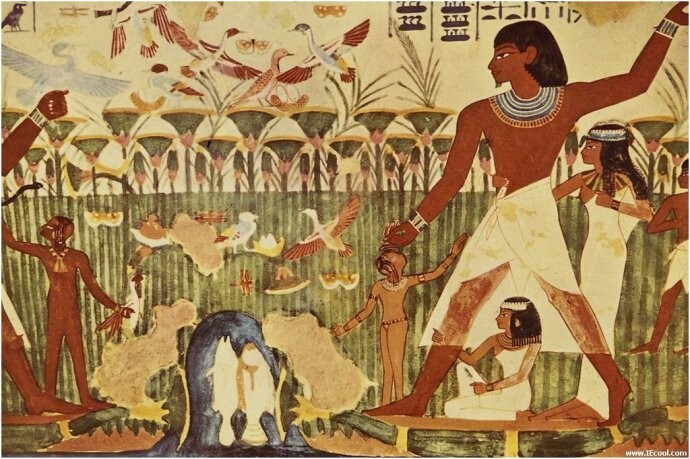 带你看懂古埃及绘画：把握“正面律”，走遍埃及都不怕！_百科TA说