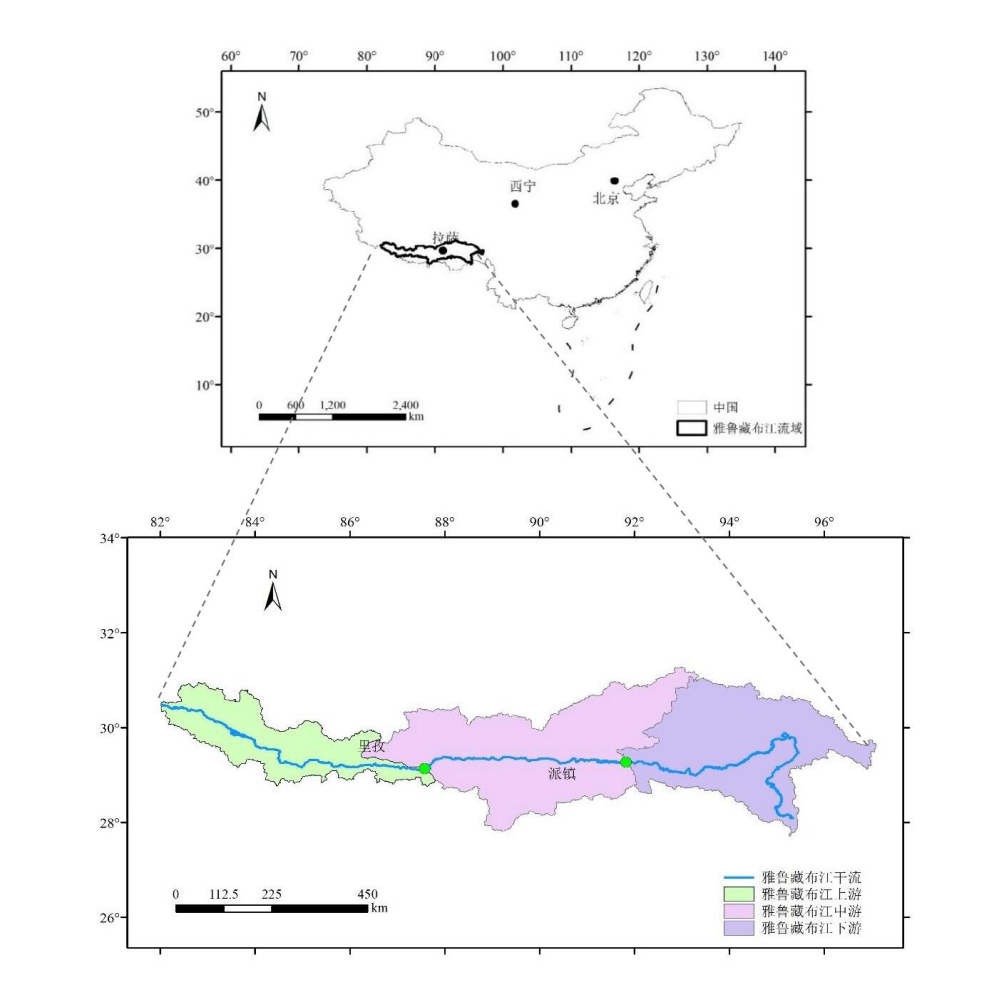雅鲁藏布江（印度洋水系恒河-布拉马普特拉河东支布拉马普特拉河的上游段）_百度百科