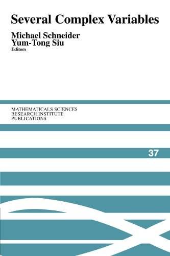 Several Complex Variables_百度百科