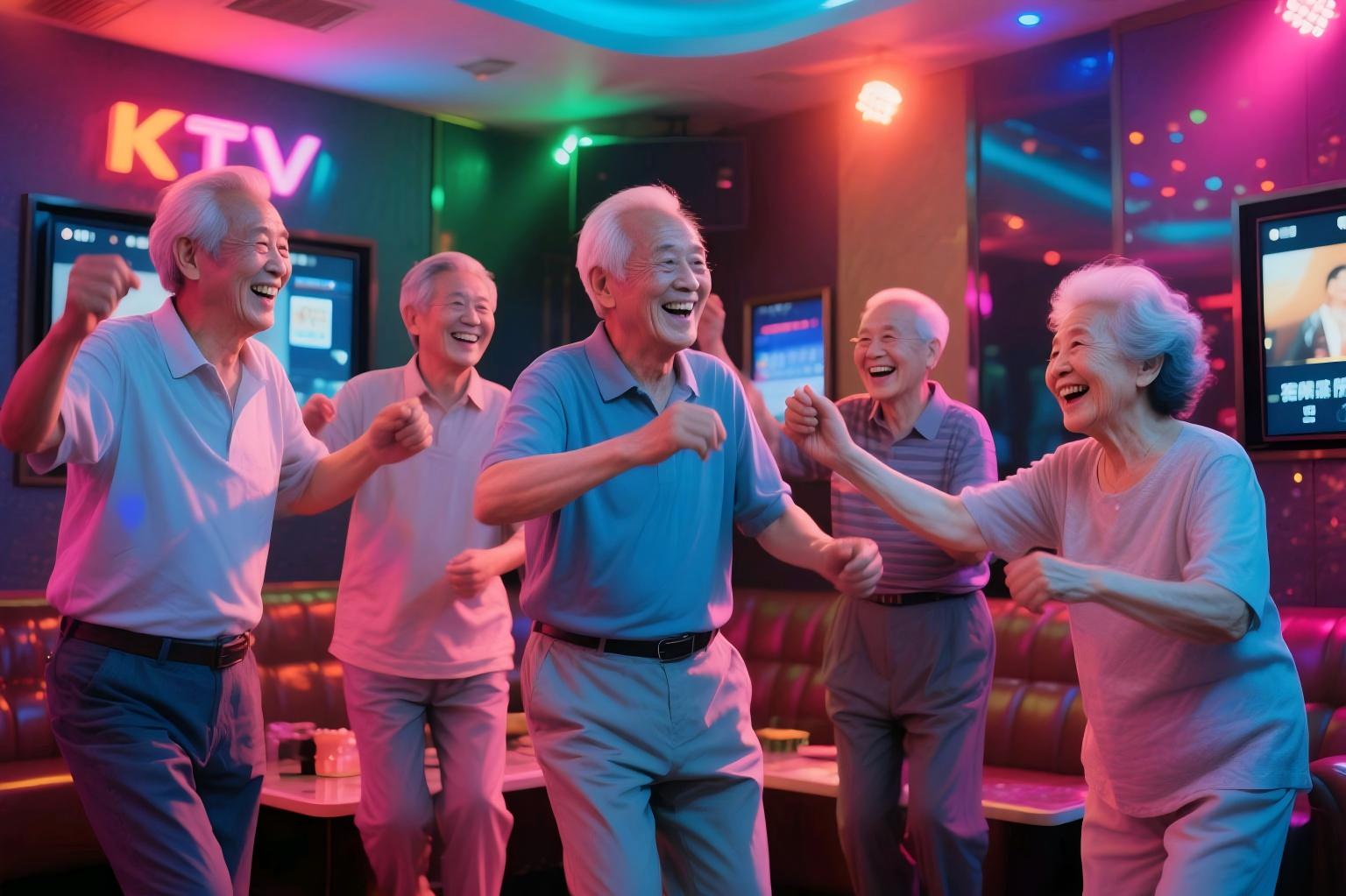 老年人拯救KTV后，活成评书？_百科TA说