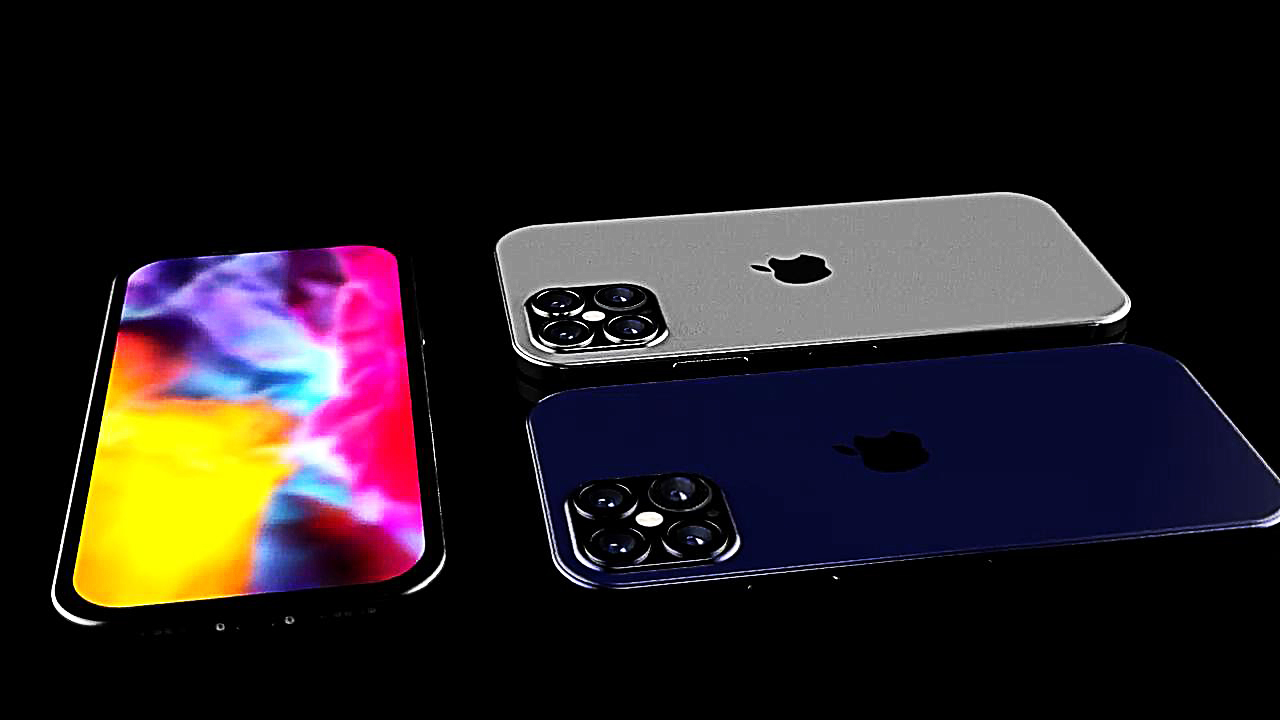 iPhone12概念图：浴霸4镜头+立体边框+真全面屏 这才叫真香_百科TA说