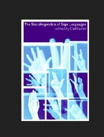 The Sociolinguistics of Sign Languages_百度百科