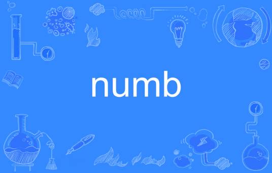 Numb（英语单词）_百度百科