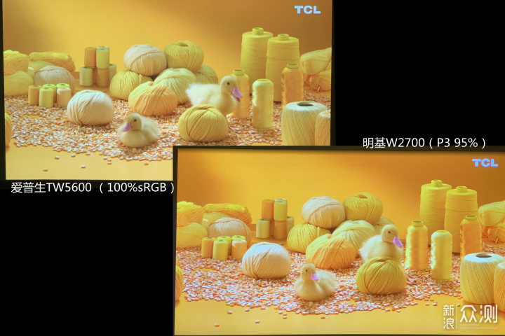 明基W2700投影评测：4K短焦+广色，万元真香？_百科TA说