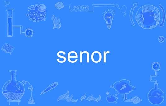 senor_百度百科 senor_百度百科
