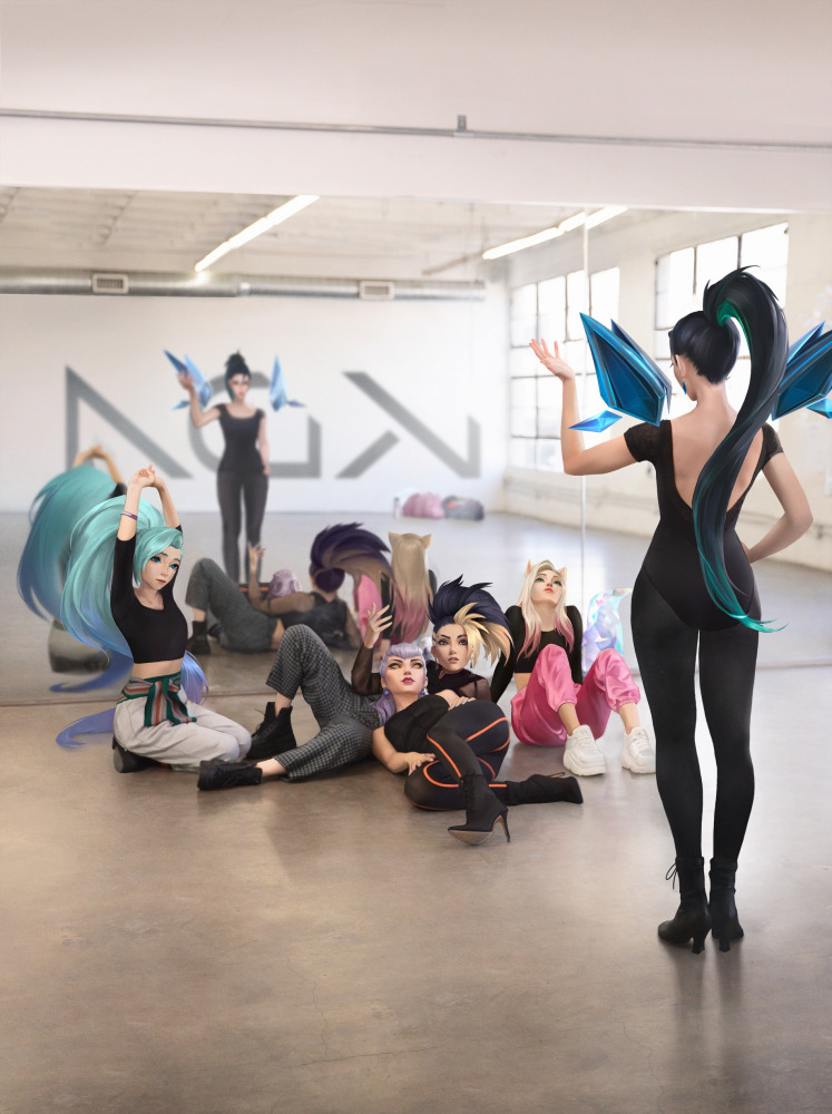 K/DA（《英雄联盟》衍生出的女子音乐组合）_百度百科