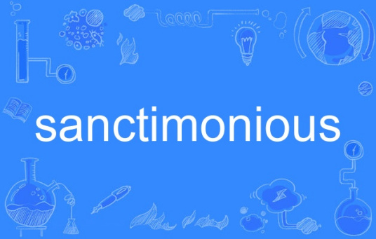 sanctimonious_百度百科