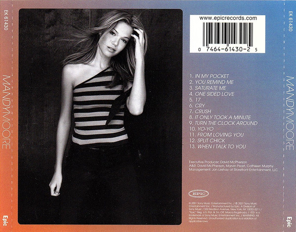 Mandy Moore（2001年曼迪·摩尔发行的音乐专辑）_百度百科