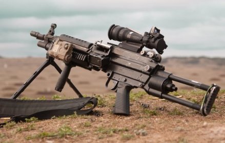 M249机枪（美国军队装备班用轻机枪）_百度百科