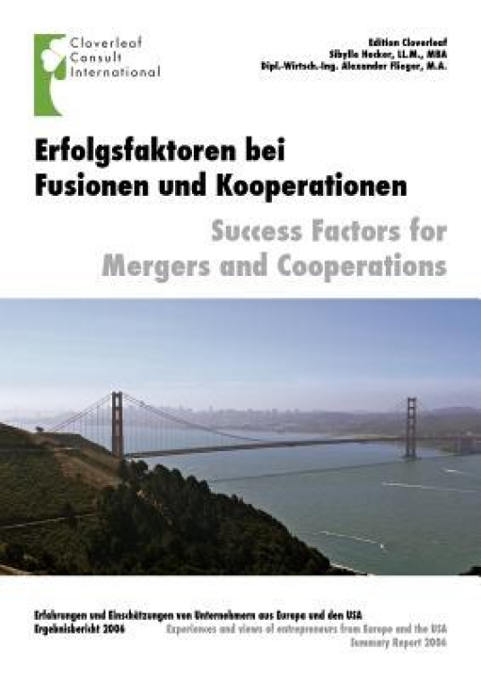 Erfolgsfaktoren F R Fusionen Und Kooperationen_百度百科