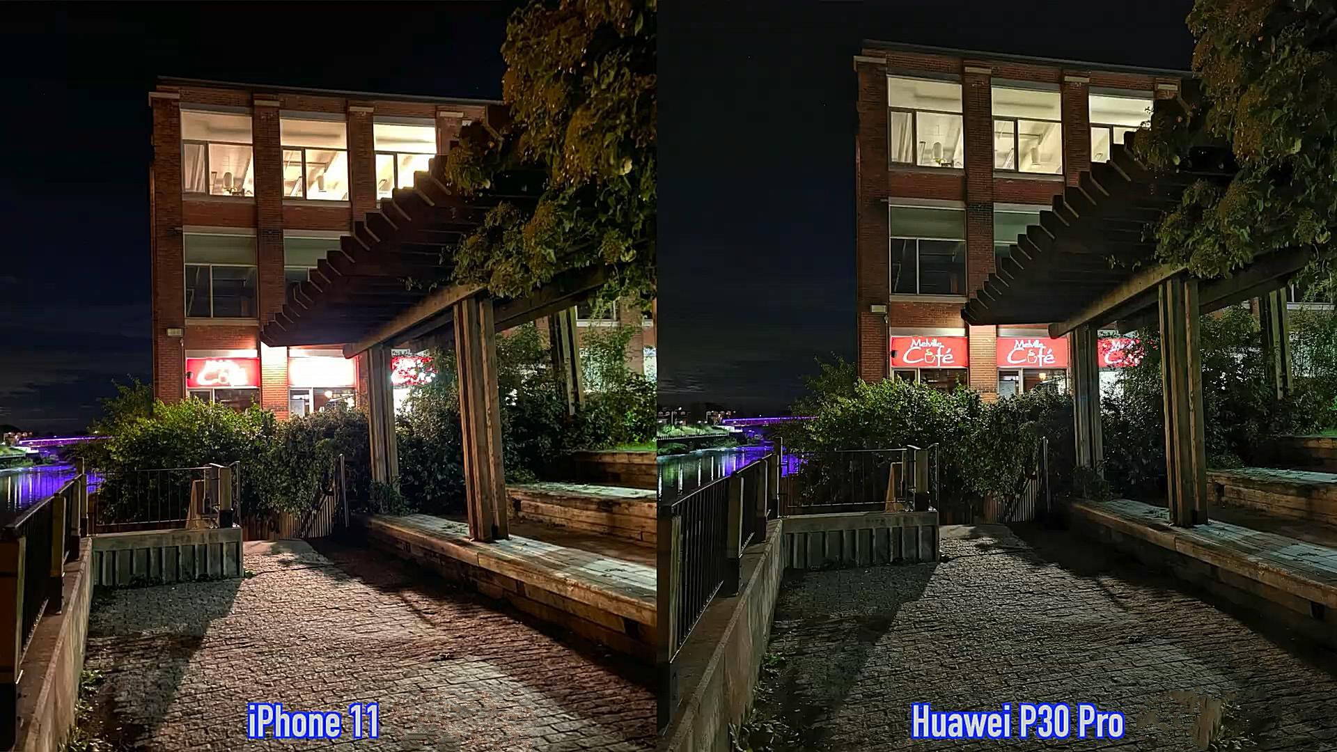 iPhone11与华为P30Pro夜拍对决：差距已经非常小了_百科TA说