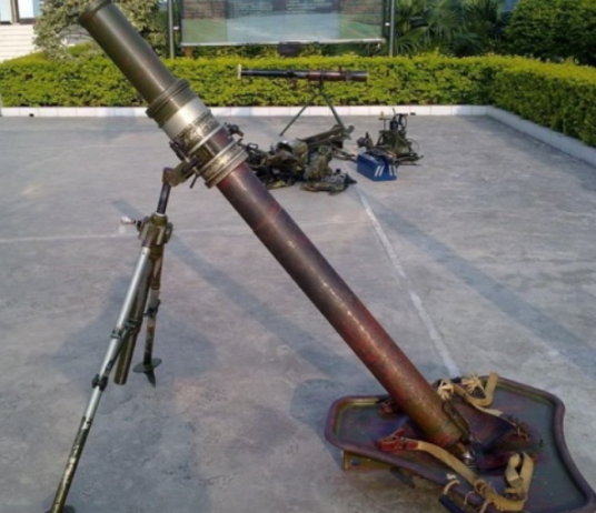 PP89式100毫米迫击炮_百度百科