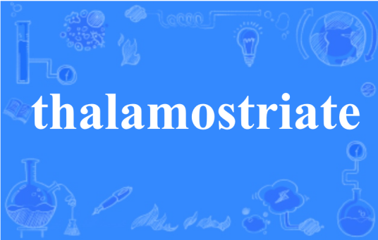 thalamostriate_百度百科
