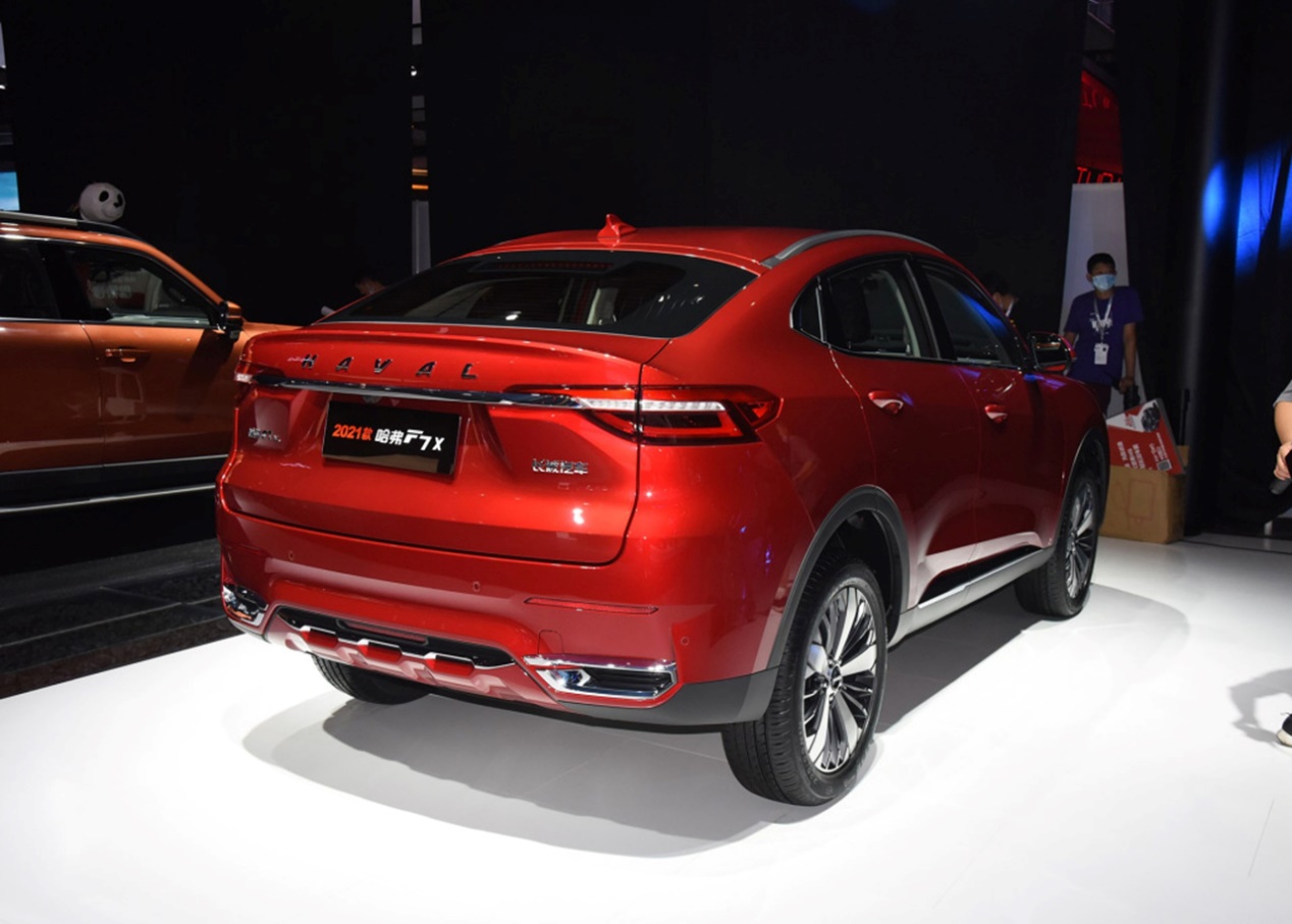 哈弗F7x有姣好的容貌和亲切的价格，大溜背相当吸引年轻人_百科TA说