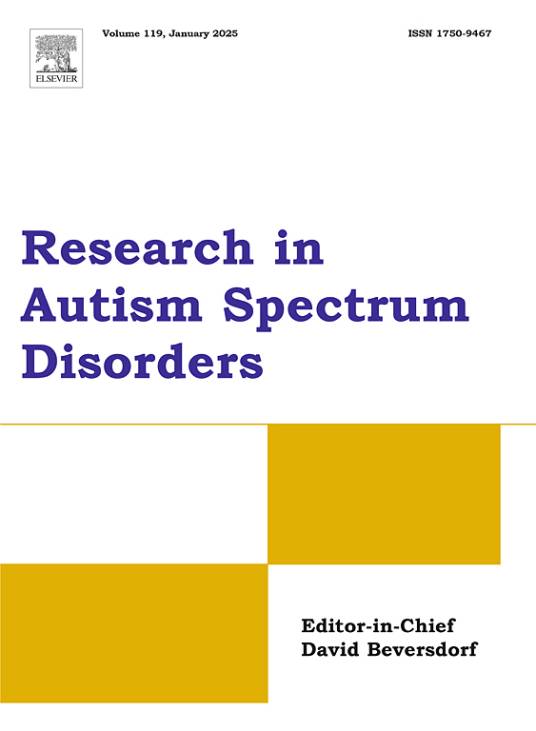 Research in Autism Spectrum Disorders_百度百科