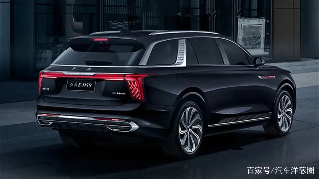 红旗E-HS9官图发布 支持整车无线充电_百科TA说