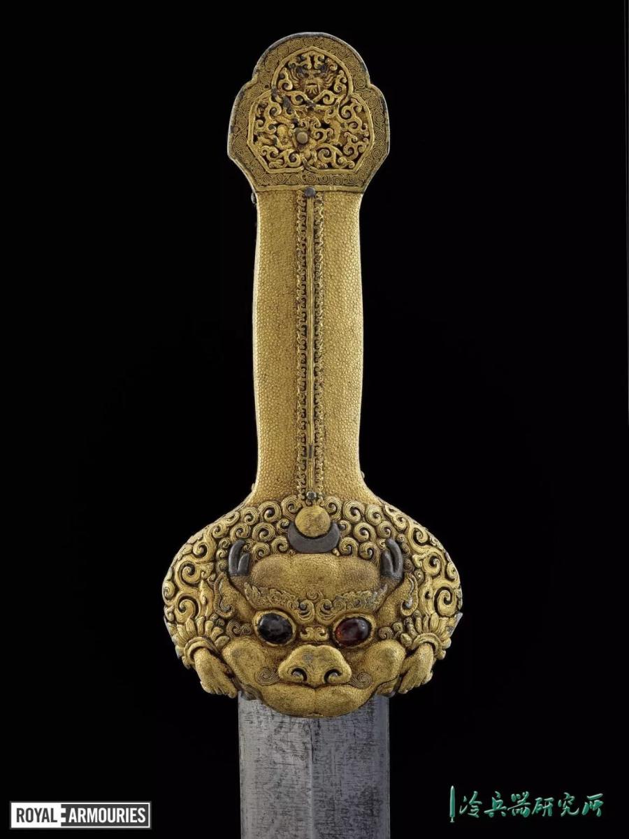 15世纪初中国剑的巅峰！流失在海外的永乐大帝剑长啥样？_百科TA说