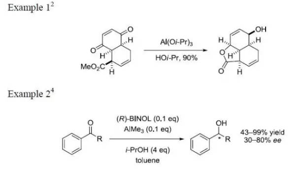 Meerwein-Ponndorf-Verley还原_百度百科