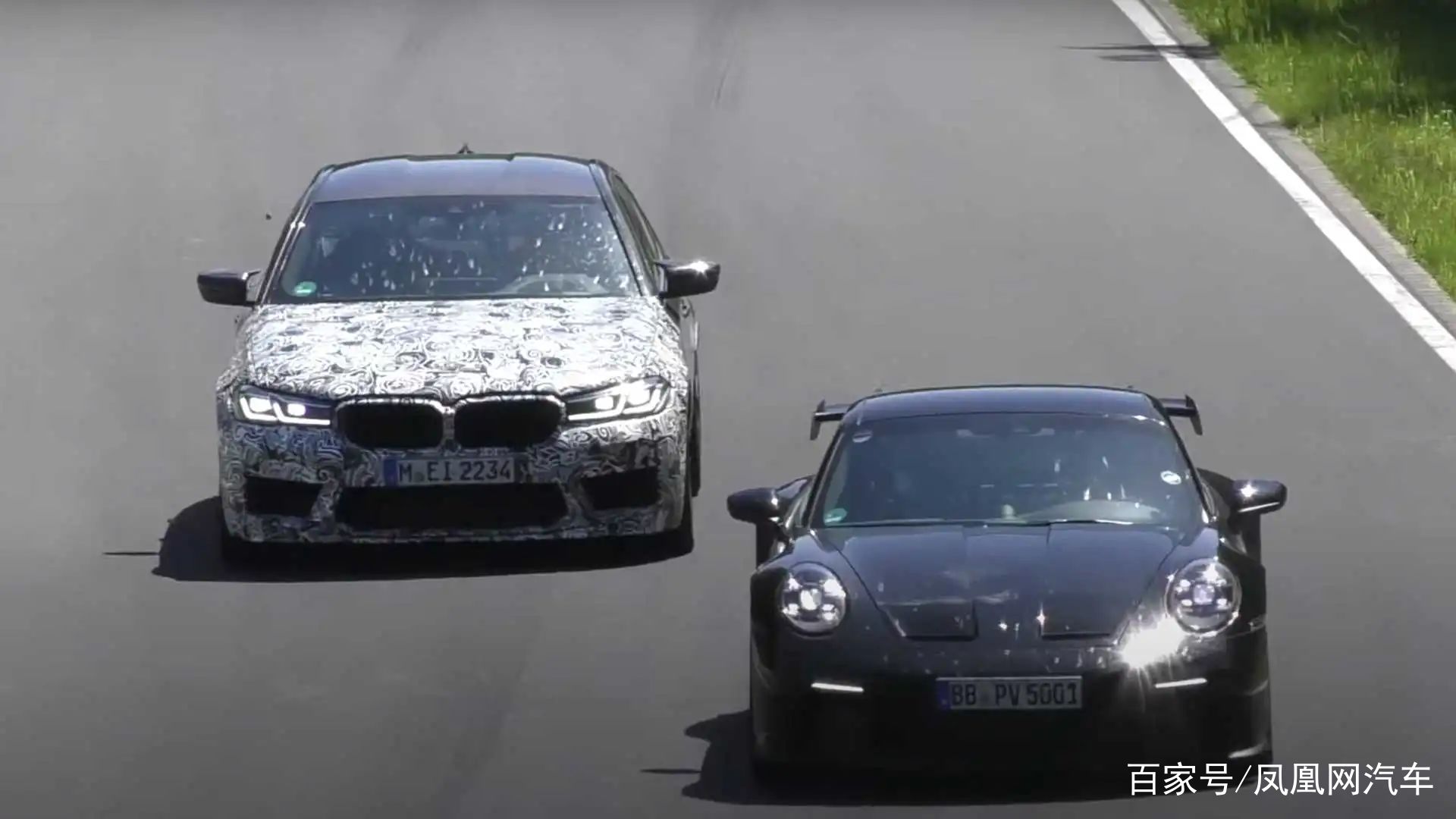 2021款宝马M5 CS谍照曝光 或年底亮相_百科TA说