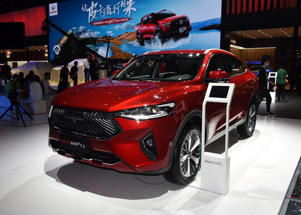 哈弗F7x有姣好的容貌和亲切的价格，大溜背相当吸引年轻人_百科TA说