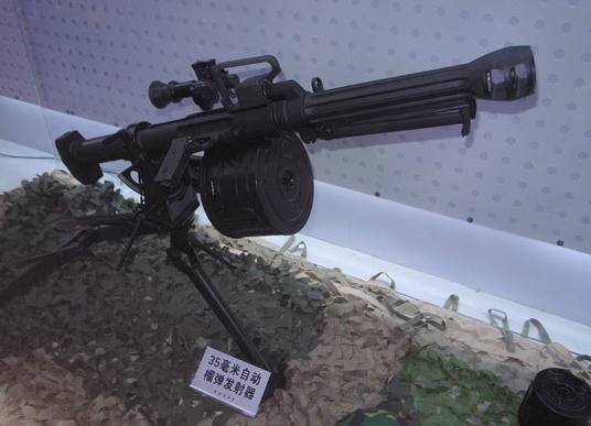 中国QJZ87式35自动榴弹发射器_百度百科