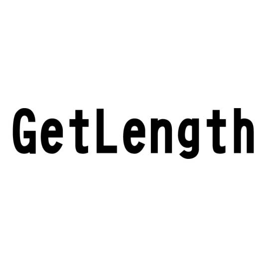 GetLength_百度百科