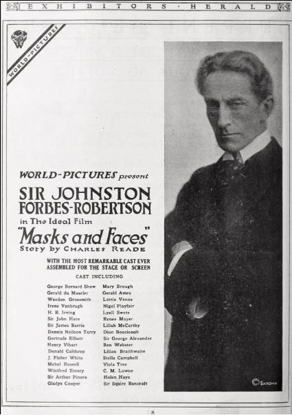 Masks and Faces（英国1917年Fred Paul执导的电影）_百度百科