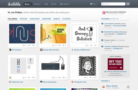 dribbble_百度百科