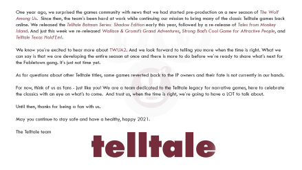 Telltale Games_百度百科