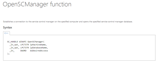 OpenSCManager_百度百科