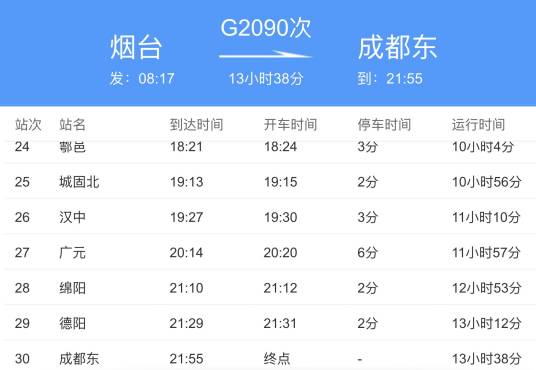 G2090/G2087次列车_百度百科