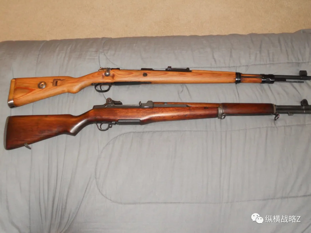 强者对决：Kar98k步枪和M1加兰德步枪，战争双雄，谁才是步枪之王_百科TA说