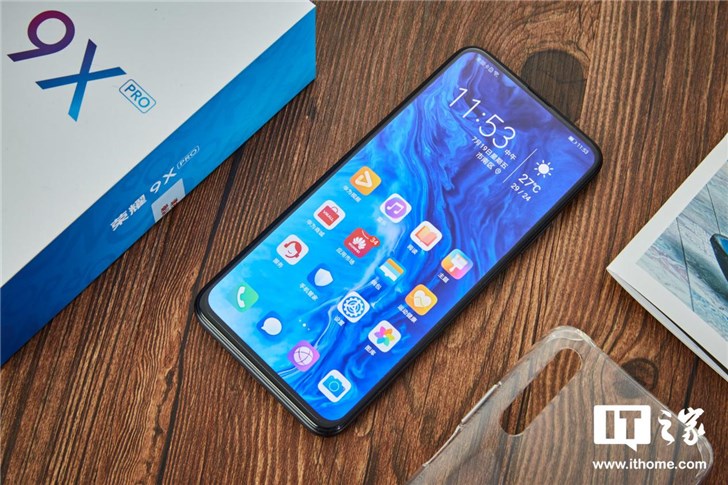 「IT之家开箱」荣耀9X PRO幻夜黑上手图赏：沉稳与创新并重_百科TA说