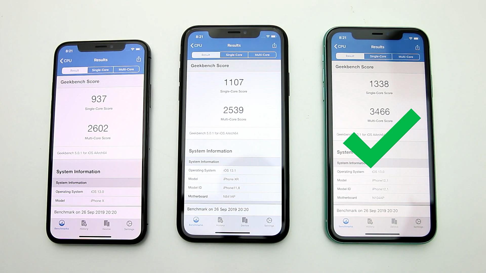 3款iPhone性能对决：实测A11/A12/A13处理器的差距有多大_百科TA说