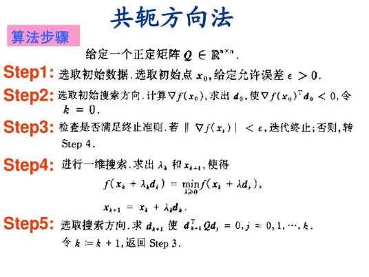 共轭方向法_百度百科